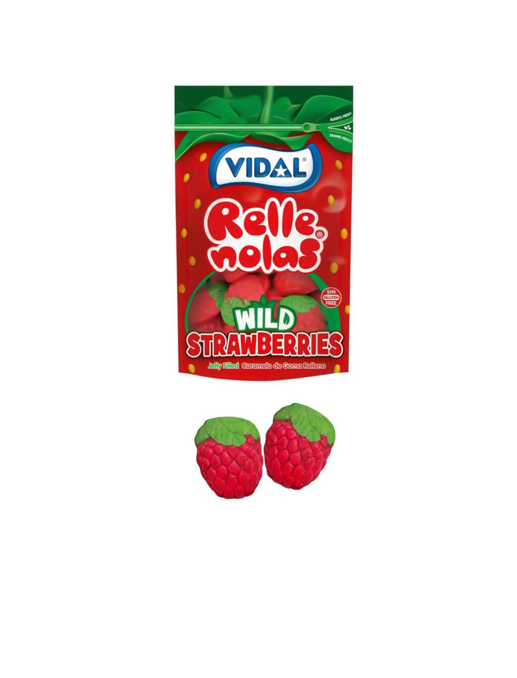 Compra chuches de fresas dulces y al mejor precio | Vidal Golosinas