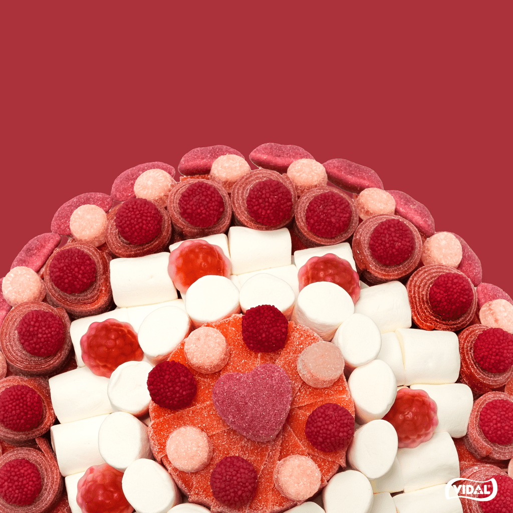 Tartas de Chuches para San Valentín: Ideas | Vidal Golosinas - Blog